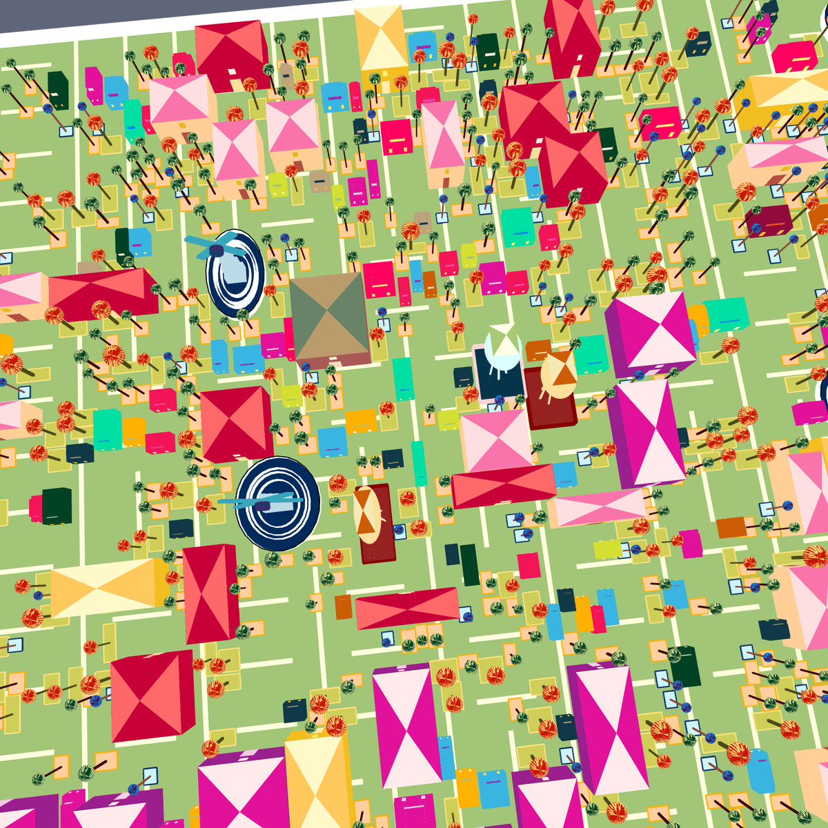 Rainbow Scape | 256ART